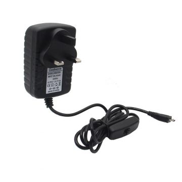 Raspberry Pi 3 Power Supply 5V 3A | Electronics in Touch Co.