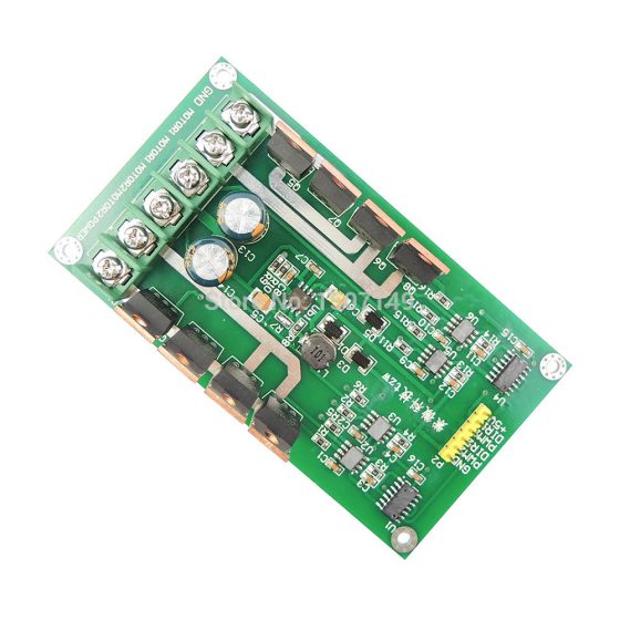 DC Controller 10A Dual Motor Driver Module board H-bridge DC MOSFET ...