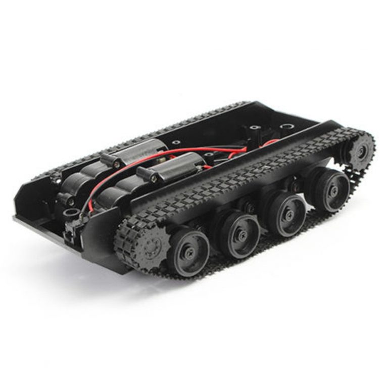 Smart Robot Tank Car Chassis Kit Rubber Track | Electronics in Touch Co.