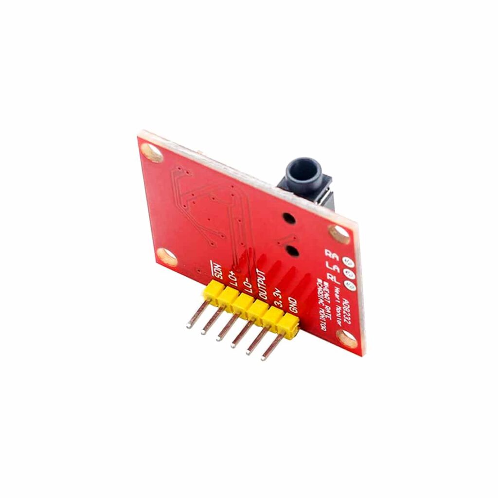 AD8232 Heart Rate Monitor sensor ECG | Electronics in Touch Co.