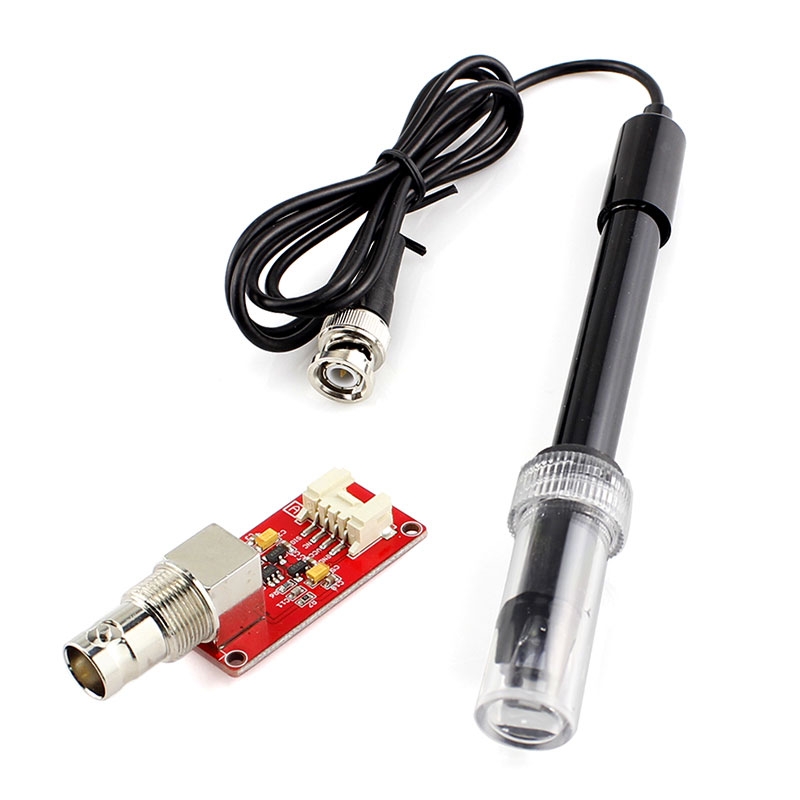 Liquid pH Sensor with BNC PH Electrode Probe For Arduino Liquid pH Sensor with BNC PH Electrode Probe For Arduino