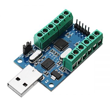 USB Interface 10 Channel 12Bit AD Sampling Data Acquisition STM32 UART Communication ADC Module ...