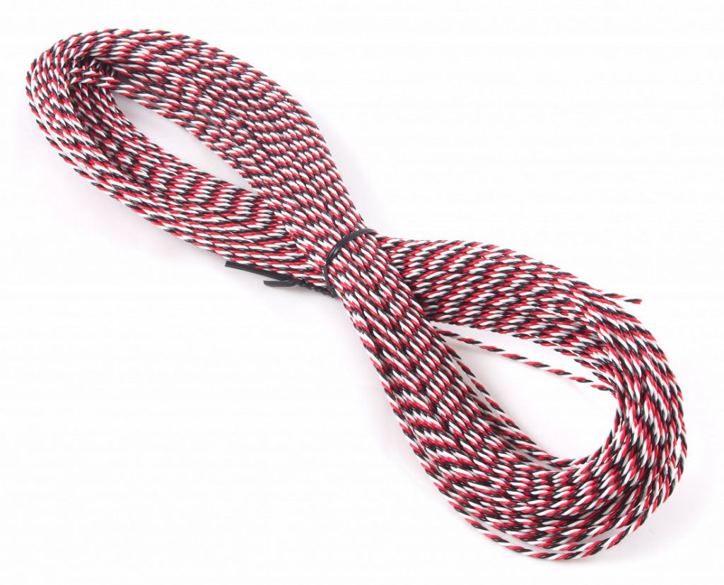 3 pair wire 1 meter Twisted Cable | Electronics in Touch Co.