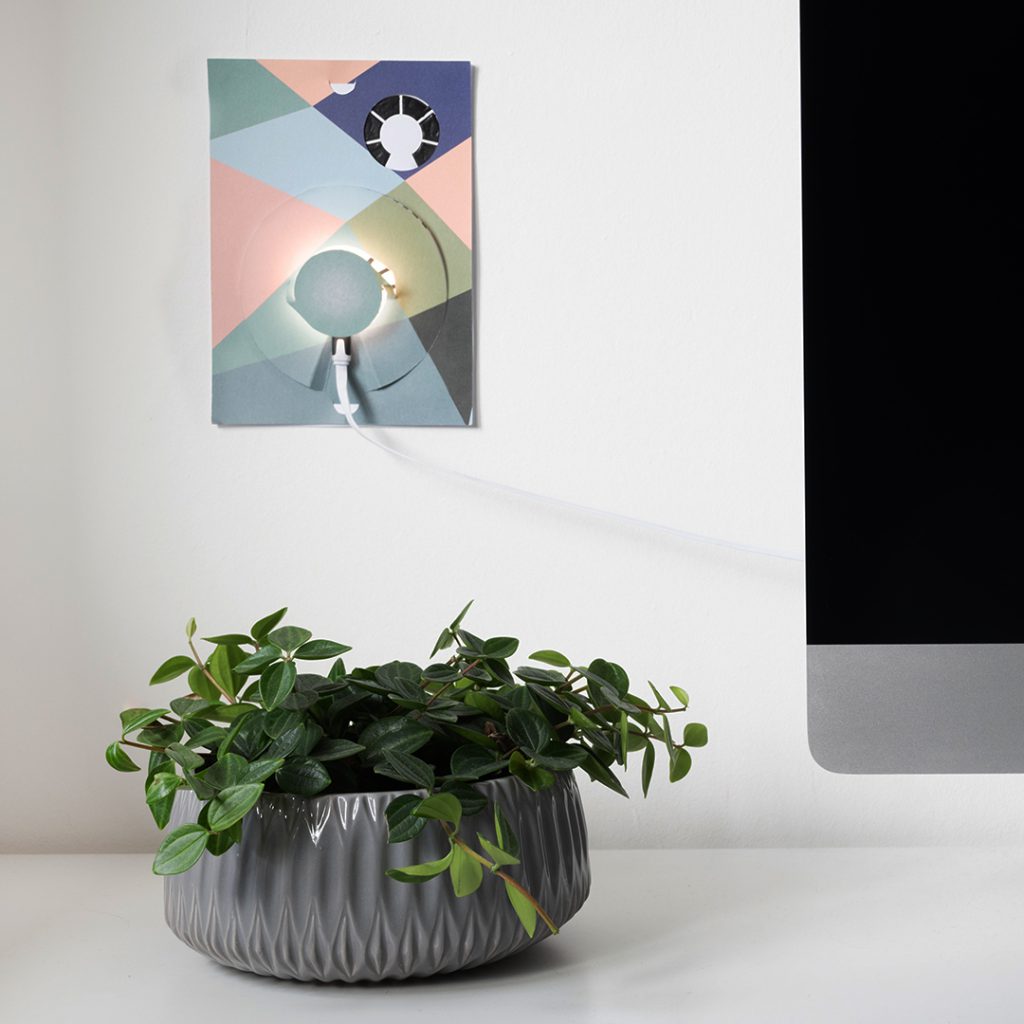 Electric Paint Lamp Kit By Bare Conductive | Electronics in Touch Co.