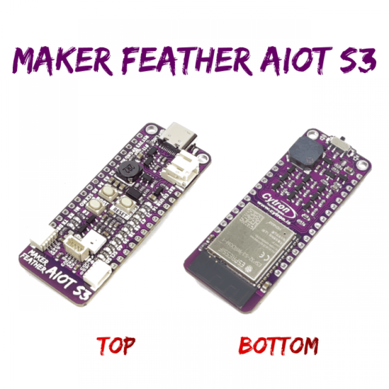 Maker Feather AIoT S3: Simplifying AIoT with ESP32 | Electronics in Touch Co.