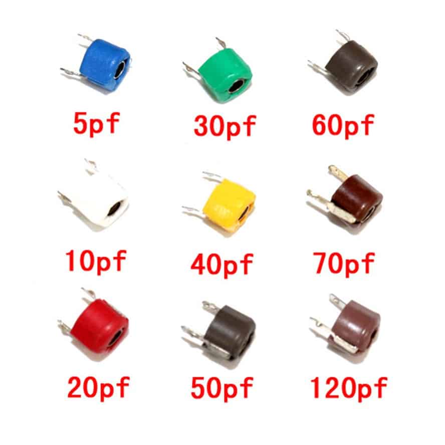 Ceramic Trimmer Capacitor Different Variation Electronics In Touch Co Ceramic Trimmer Capacitor Different Variation Electronics In Touch Co