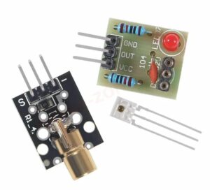 Laser Transmitter Module with Laser Sensor Module | Electronics in Touch Co.