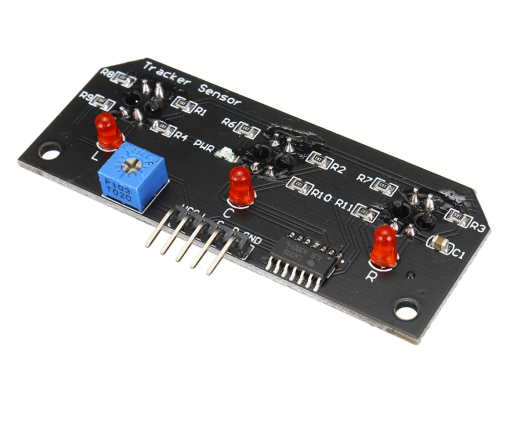 Infrared Line Tracker follower Sensor Module 3 in 1 - TCRT5000 | Electronics in Touch Co.
