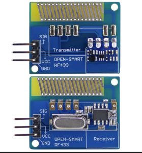 Long Range RF Wireless Transceiver with Antenna Large Power 433 MHz ...